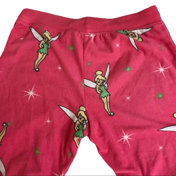 Disney | Intimates & Sleepwear | Disney Tinkerbell Sm Fleece Women ...